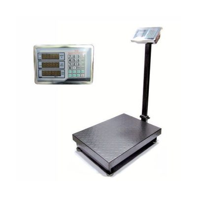 Tcs Digital Weighing Scale 300 kgs Flatbed Large Base with Guard